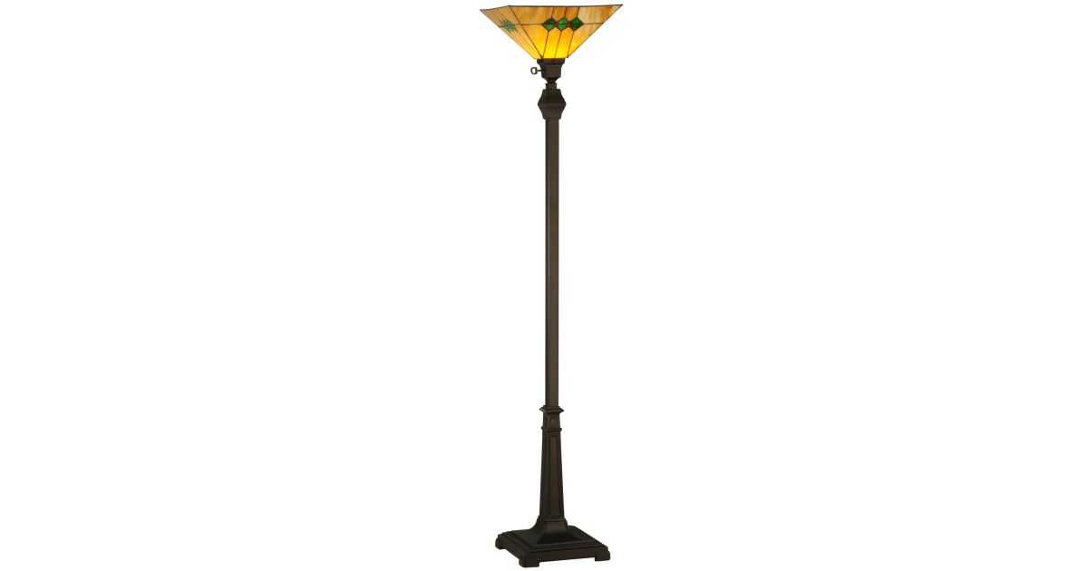 Meyda Tiffany 132578 62" H Martini Mission Torchiere | Ferguson Home