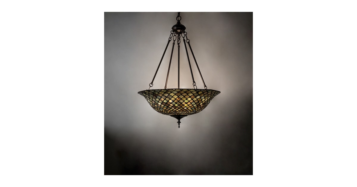 Meyda Tiffany 135825 Tiffany Fishscale 3 Light 20" Wide Pendant ...