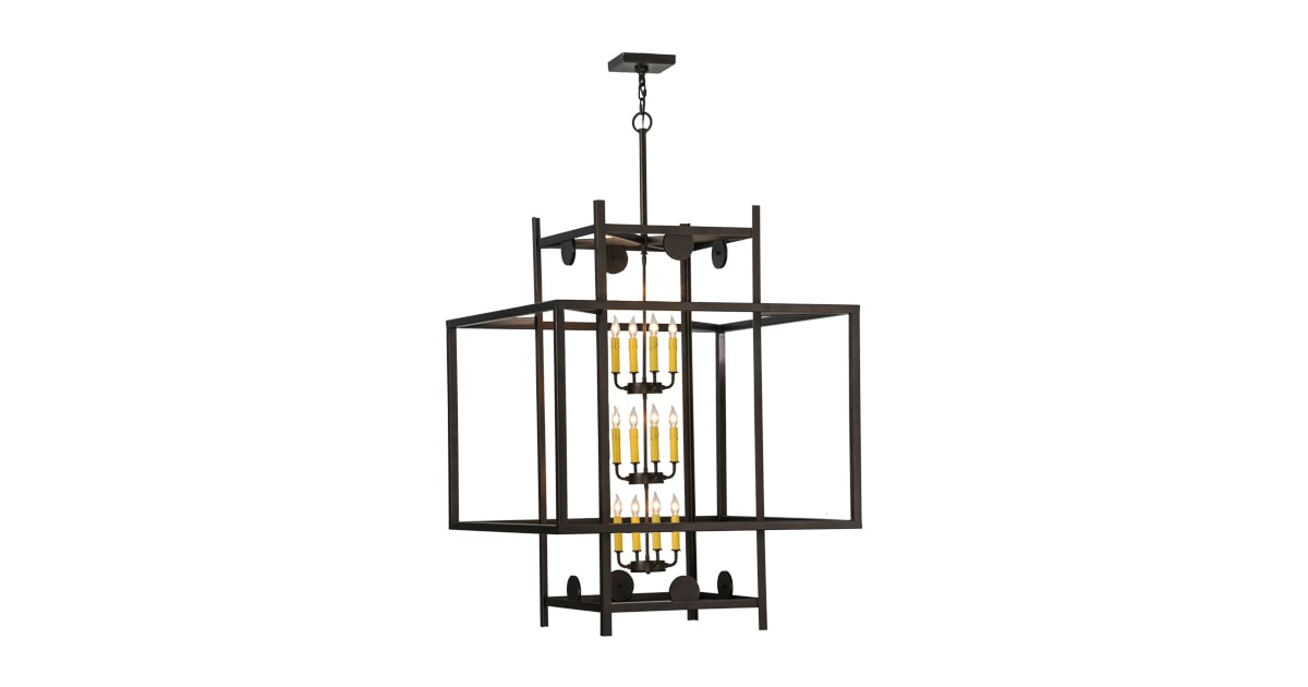 Meyda Tiffany 143301 Uma 12 Light 51" Wide Taper Candle Pendant ...