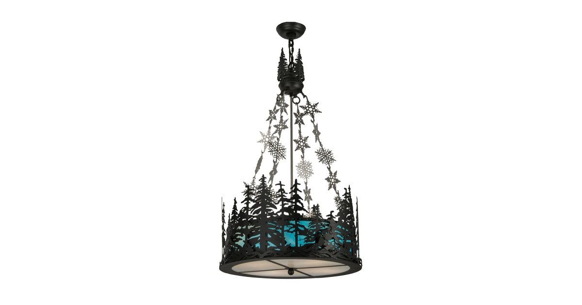 Meyda Tiffany 150053 Alpine 4 Light 22" Wide Pendant | Ferguson Home