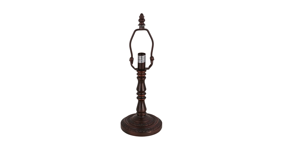 Meyda Tiffany 15164 Moorish 8" Tall Lamp Base | Ferguson Home