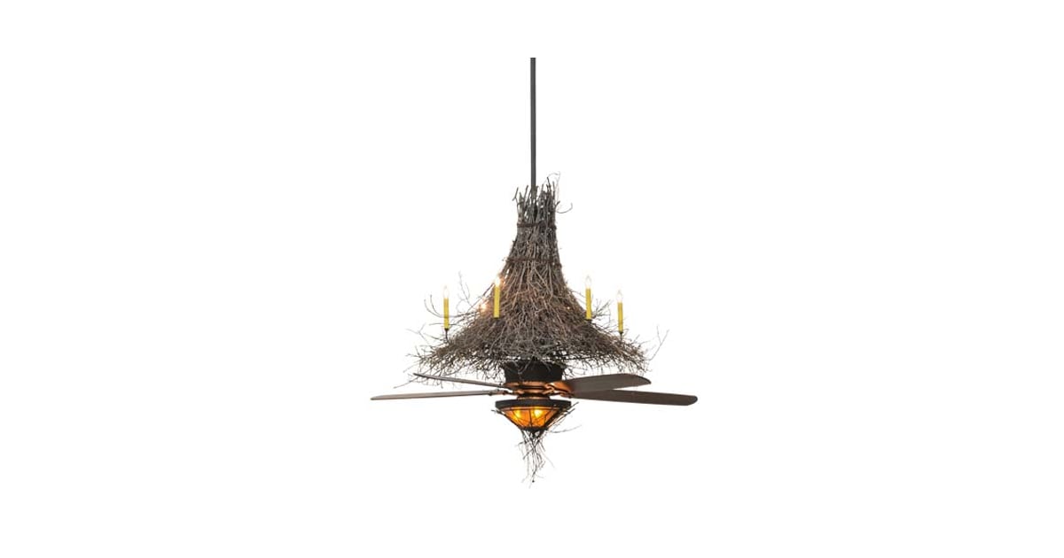Meyda Tiffany 151790 Twigs 30" 5 Blade Indoor Ceiling Fan | Build.com