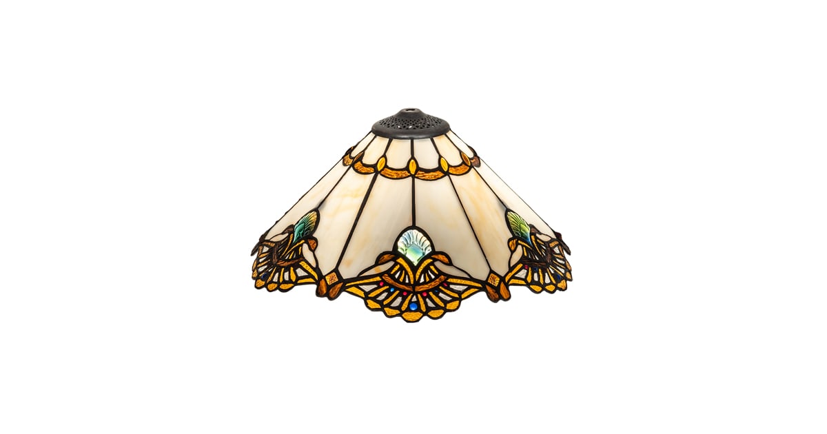 Meyda Tiffany 157065 Shell with Jewels 7" Tall Lamp Shade | Build.com