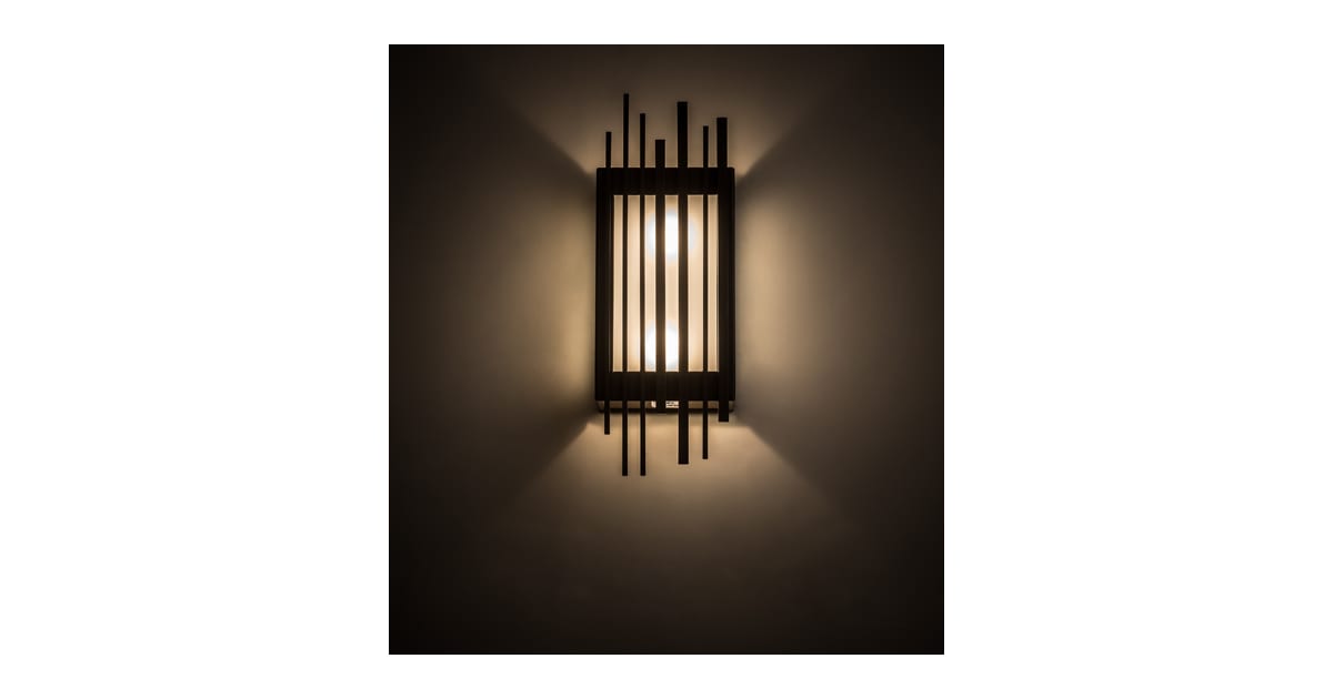 Meyda Tiffany 185847 Bars and Grill 2 Light 20" Tall Wall Sconce ...