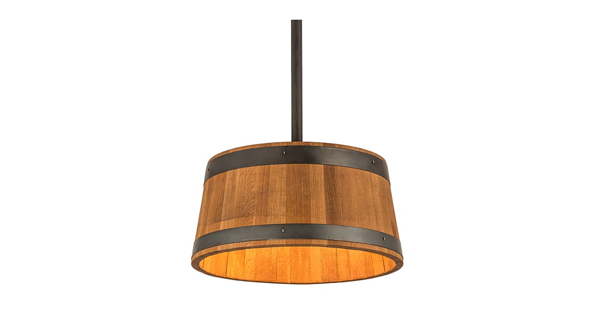 Meyda Tiffany 188647 3 Light 25" Wide Wood Pendant | Ferguson Home