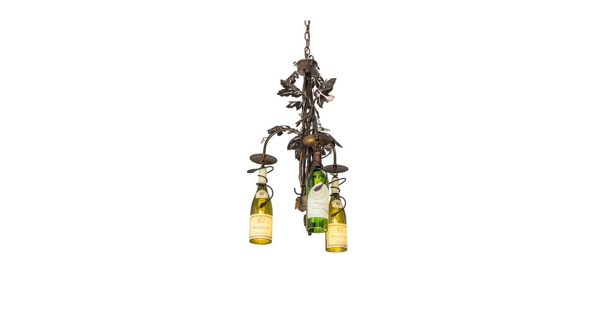 Meyda Tiffany 202408 Tuscan Vineyard 3 Light 18" Wide Multi Light ...