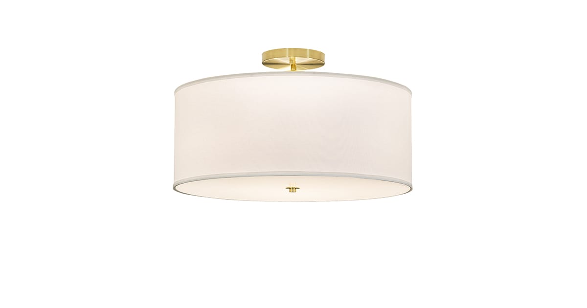 Meyda Tiffany 219358 Cilindro 4 Light 26" Wide Semi-Flush Drum Ceiling ...