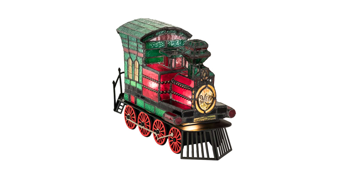 Meyda Tiffany 222396 Train Locomotive 2 Light 10" Tall Novelty ...