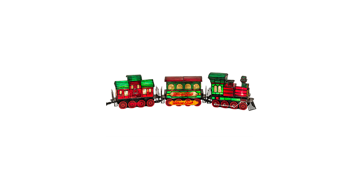 Meyda Tiffany 222399 Train 6 Light 7" Tall Novelty Specialty Lamp ...