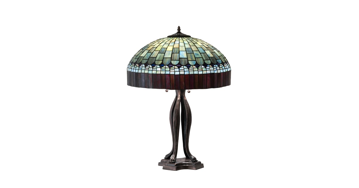 Meyda Tiffany 229128 Tiffany Candice 3 Light 30" Tall Buffet Table Lamp ...