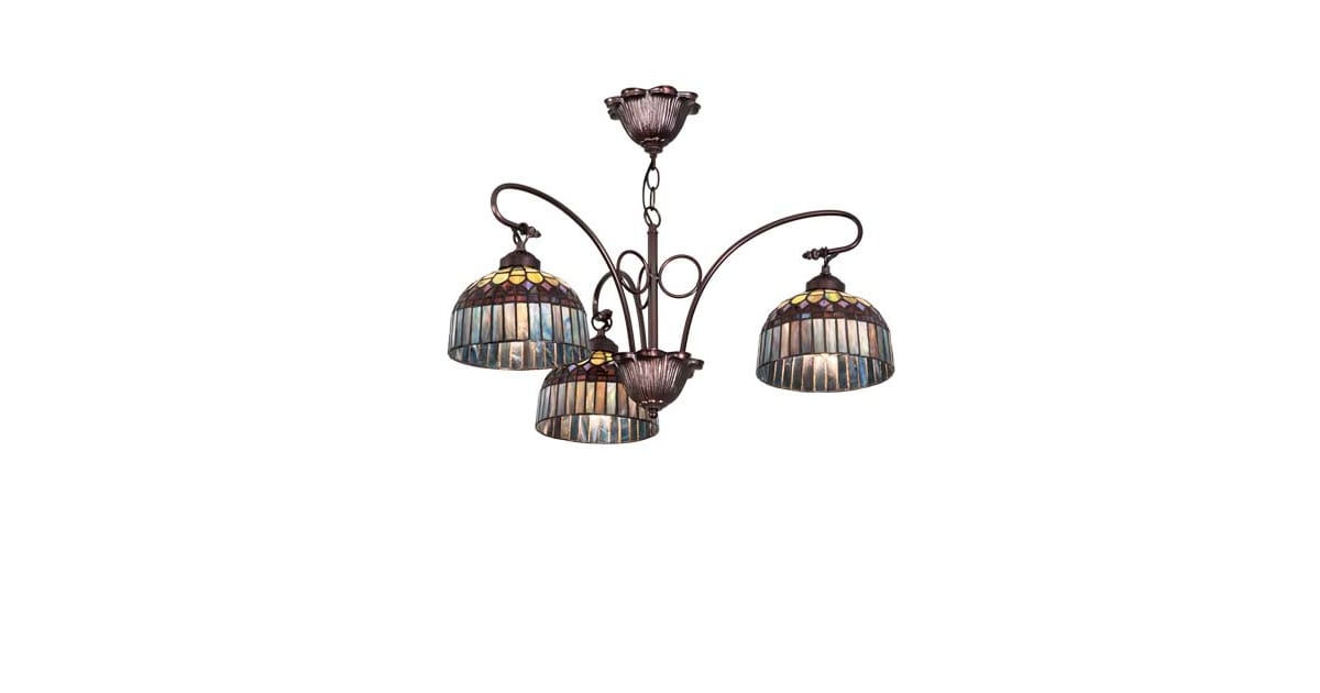 Meyda Tiffany 231065 Tiffany Candice 3 Light 28" Wide Chandelier ...