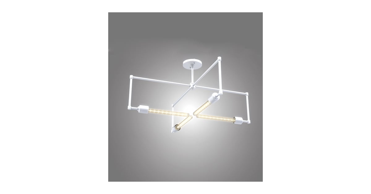 Meyda Tiffany 234204 Pronograde 4 Light 32" Wide Semi-Flush Ceiling ...
