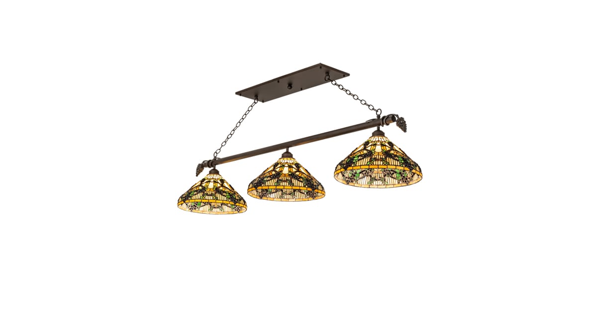 Meyda Tiffany 236840 3 Light 69" Wide Linear Pendant | Ferguson Home