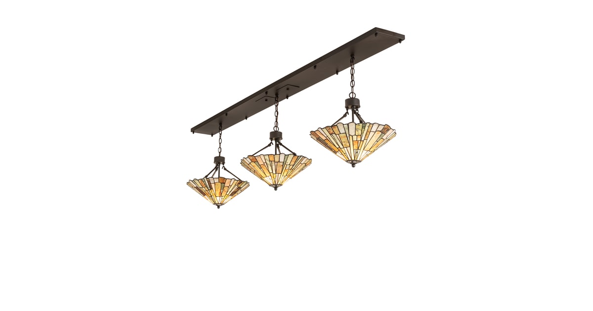 Meyda Tiffany 242567 3 Light 84" Wide Linear Pendant | Ferguson Home