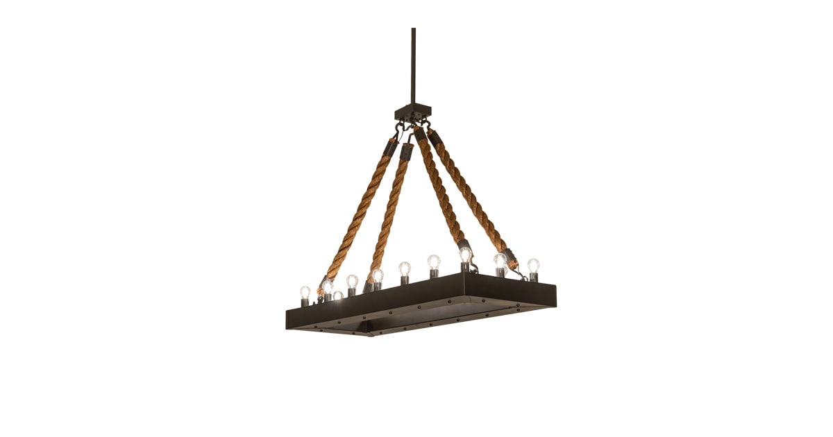 Meyda Tiffany 247606 16 Light 60" Wide Linear Pendant | Ferguson Home