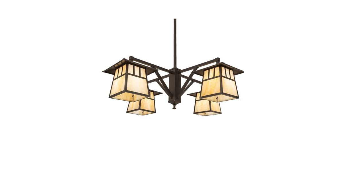 Meyda Tiffany 250681 Stillwater 4 Light 47" Wide Chandelier | Ferguson Home