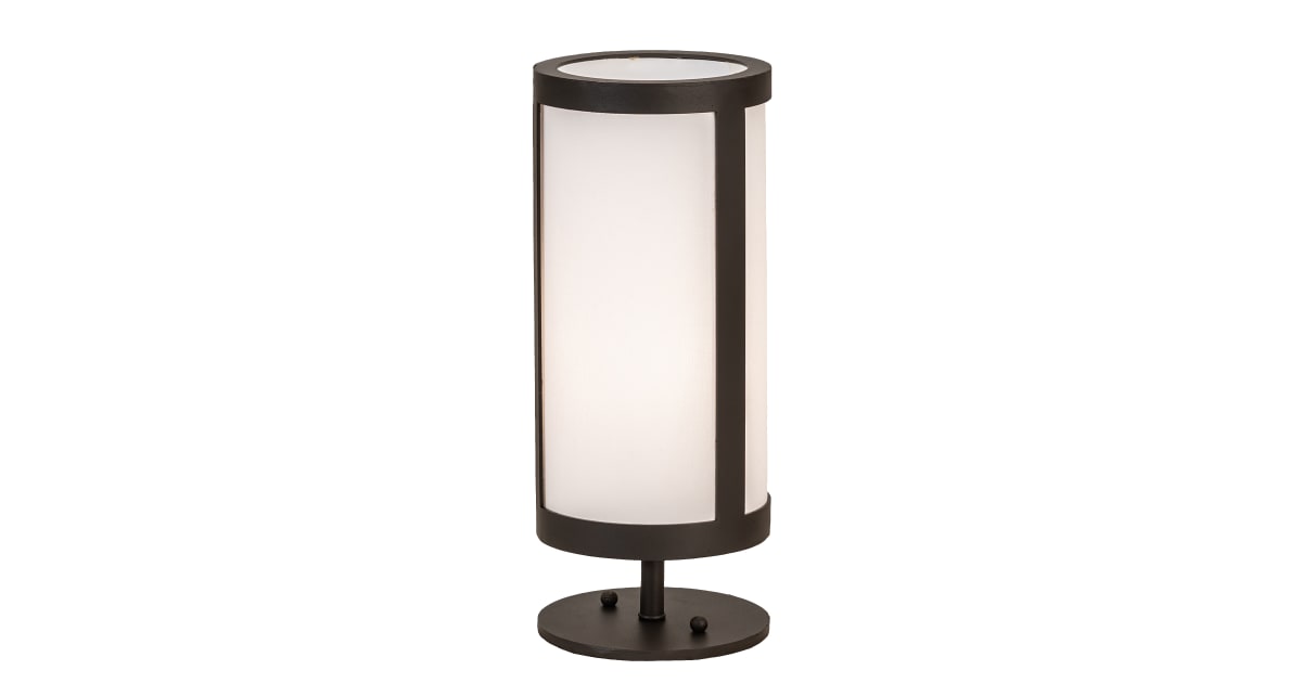 Meyda Tiffany 255190 Cartier 12" Tall Hardwired Column Table Lamp with ...