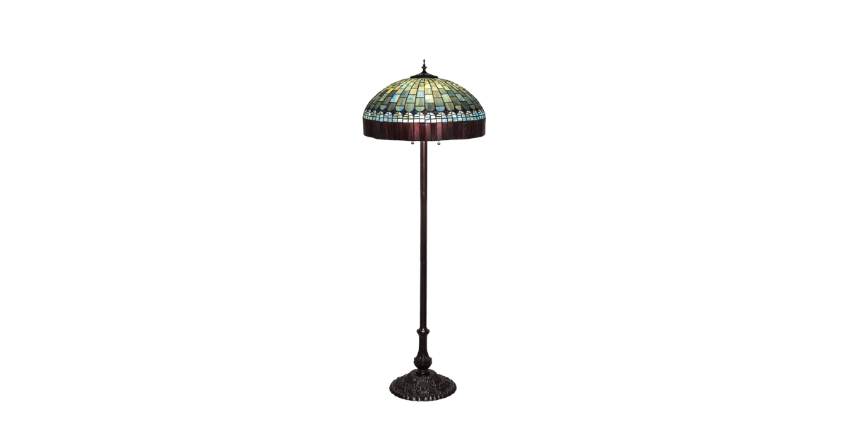 Meyda Tiffany 26491 3 Light 62" Tall Tiffany Floor Lamp | Ferguson Home