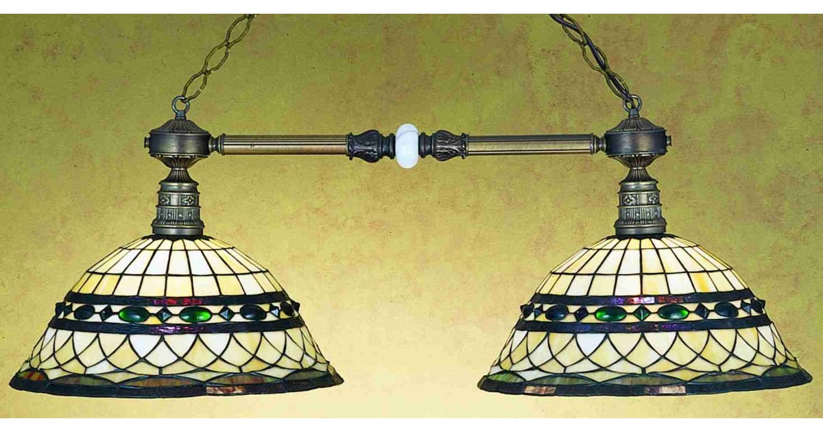 Meyda Tiffany 27408 Tiffany Roman 2 Light 38" Wide Linear Chandelier ...