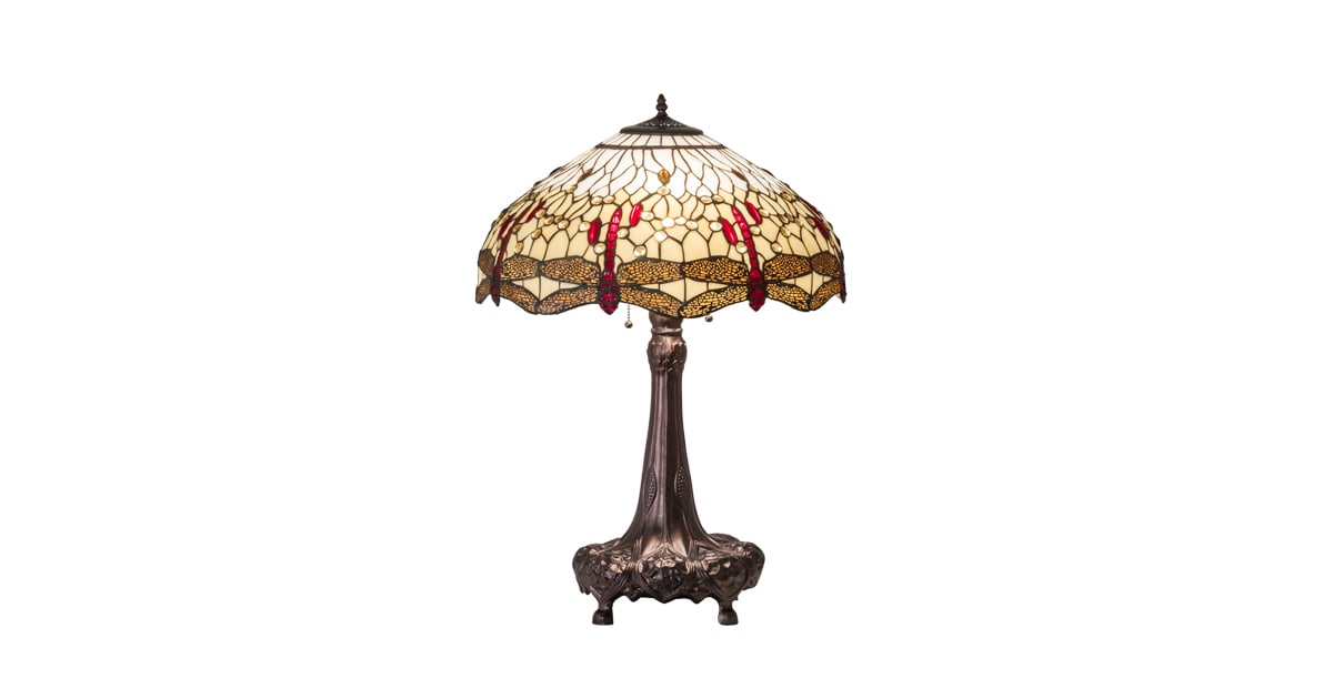 Meyda Tiffany 31664 3 Light 31" Tall Tiffany Table Lamp | Ferguson Home