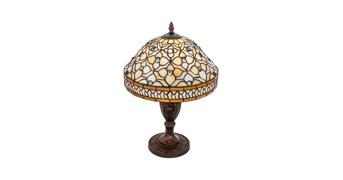 Meyda Tiffany 44881 18" Tall Tiffany Table Lamp | Ferguson Home