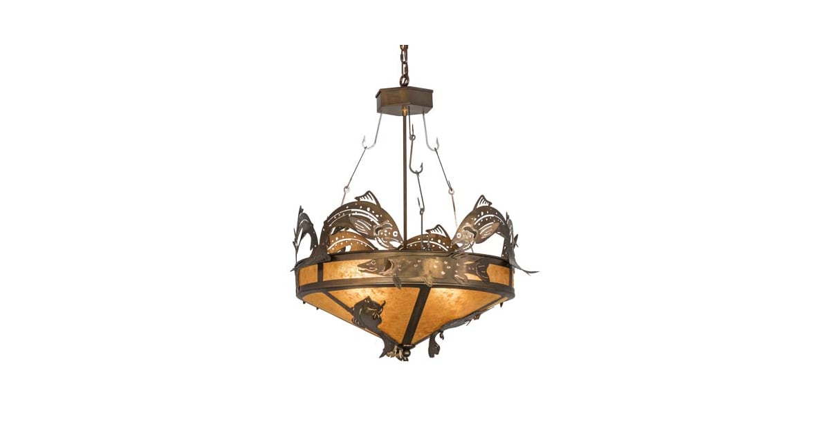 Meyda Tiffany 50167 Catch of the Day 12 Light 82" Wide Pendant ...