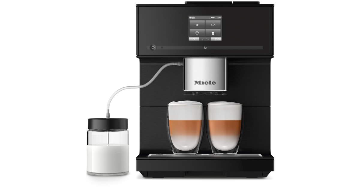 Miele CM7750OBS 10.14 Oz. Programmable Countertop Coffee Machine with ...