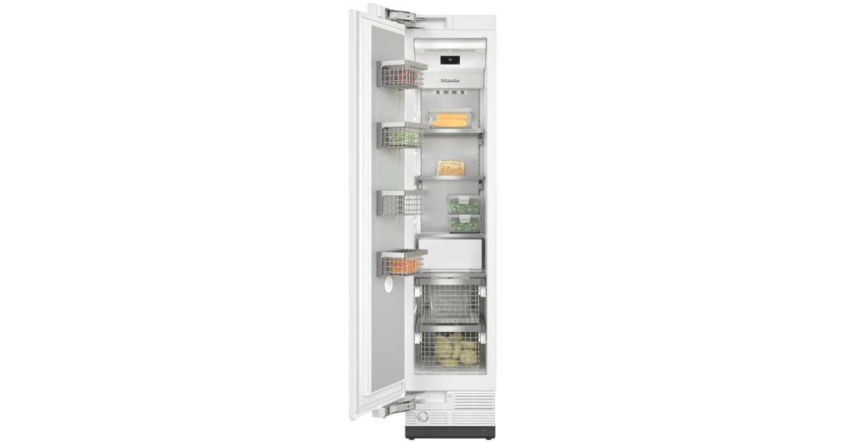 Miele F2412Vi MasterCool™ 18 Inch Wide 8.48 Cu. Ft. Built-In Energy ...