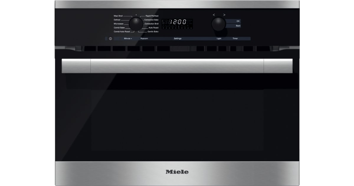 Miele H6100BM 24 Inch Wide 1.52 Cu. Ft. Single Electric Oven | Ferguson ...