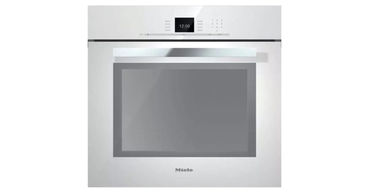 Miele H6680BPWH 30 Inch Wide 4.59 Cu. Ft. Single Electric Oven | Build.com
