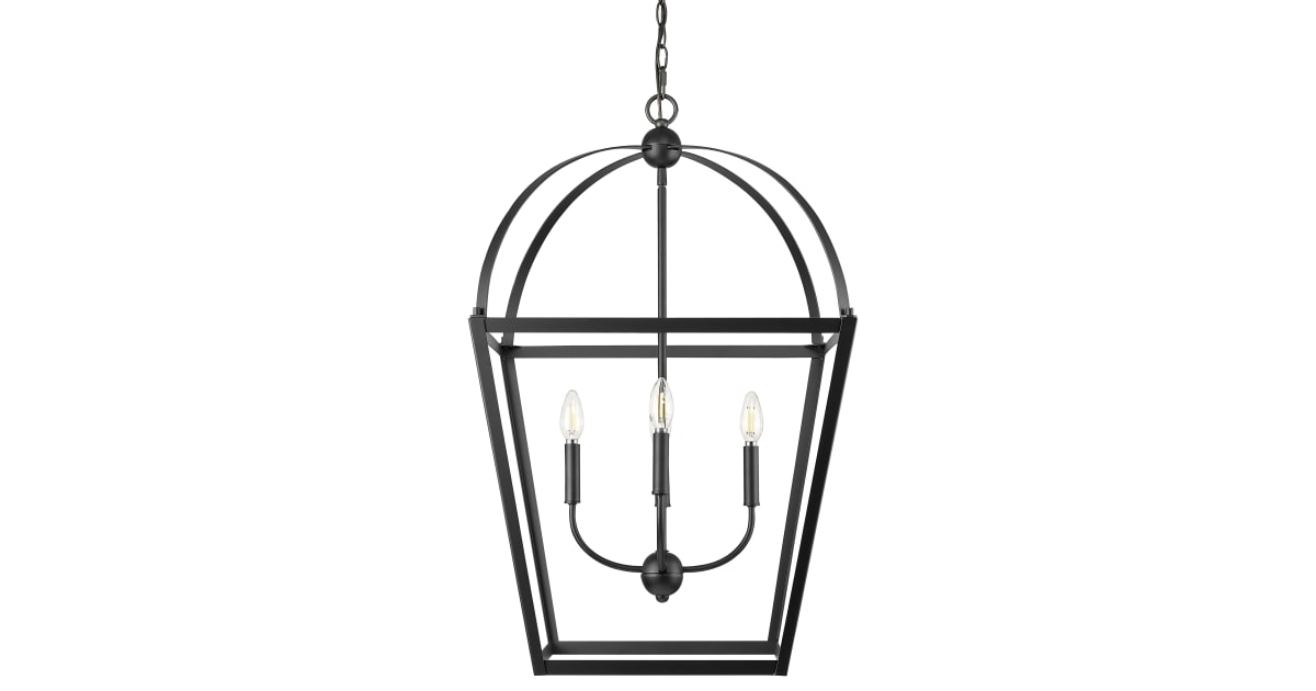 Millennium Lighting 13904-MB Kelsey 4 Light 20" Wide Taper Candle ...