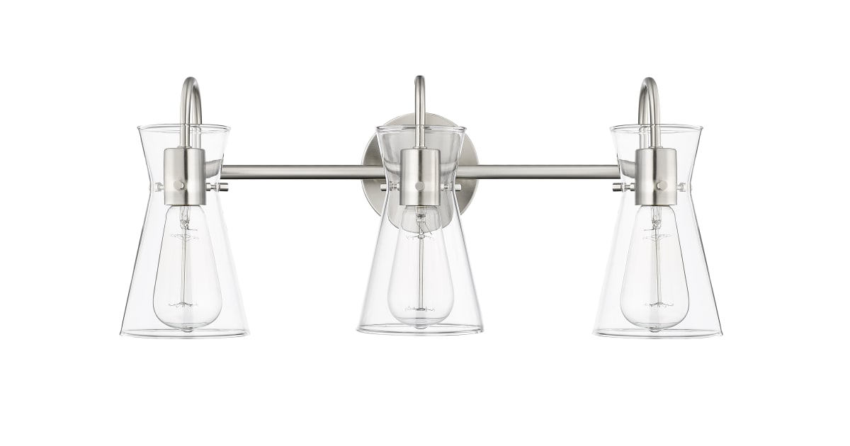 Millennium Lighting 21003-BN Camellia 3 Light 22" Wide Vanity Light ...
