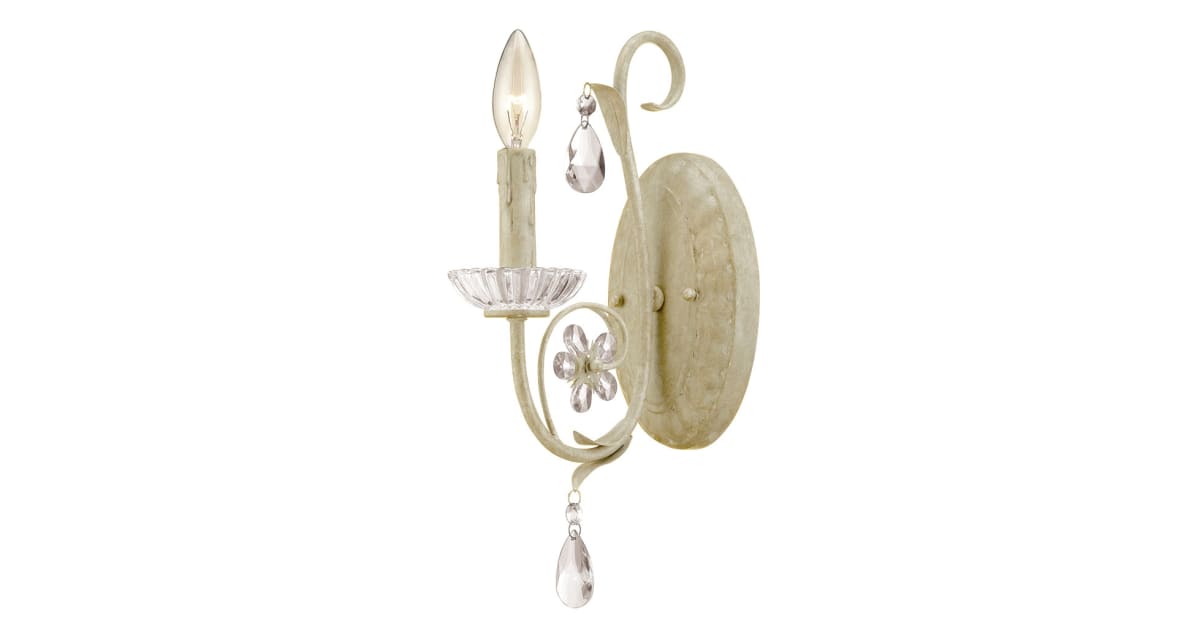 Millennium Lighting 2141-AW Clara 1 Light Wall Sconce | Build.com