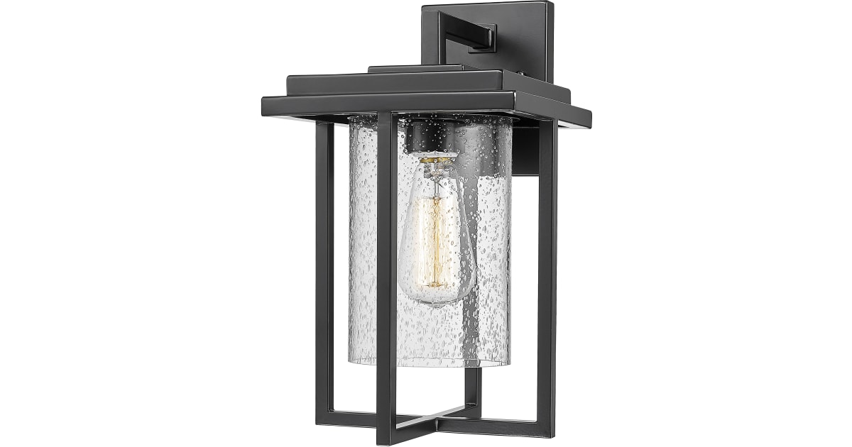 Millennium Lighting 42621-PBK Adair 14" Tall Outdoor Wall Sconce ...