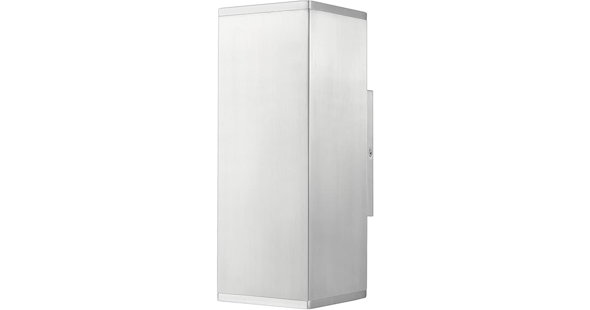 Millennium Lighting 43002-AL Vegas 2 Light 13" Tall Outdoor Wall Sconce ...