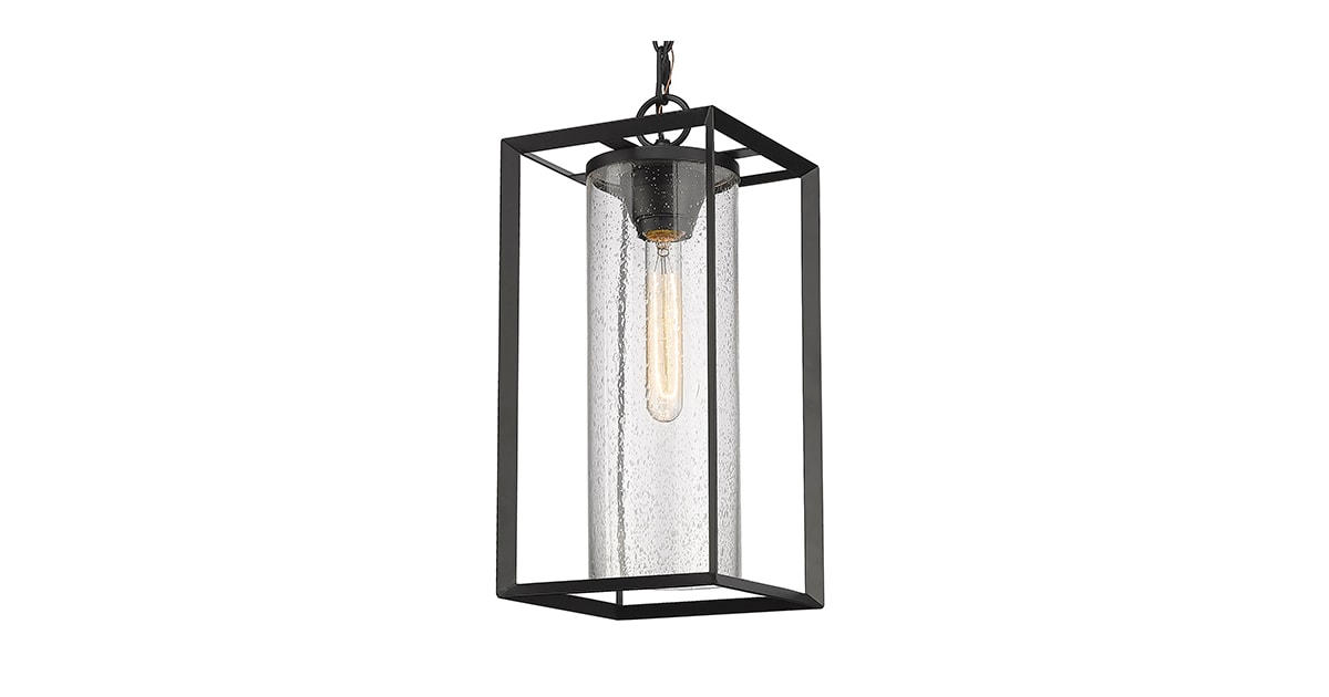 Millennium Lighting 4562-PBK Wheatland 8" Wide Mini Pendant | Ferguson Home