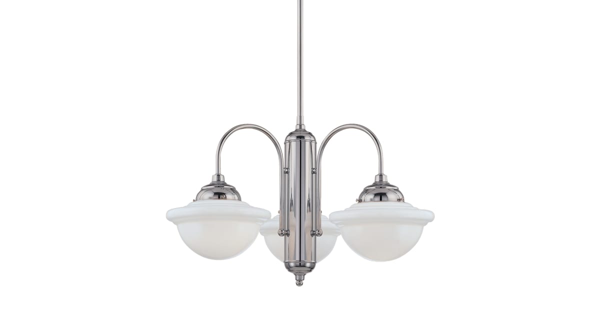 Millennium Lighting 5353-CH Neo-Industrial 3 Light Single Tier ...