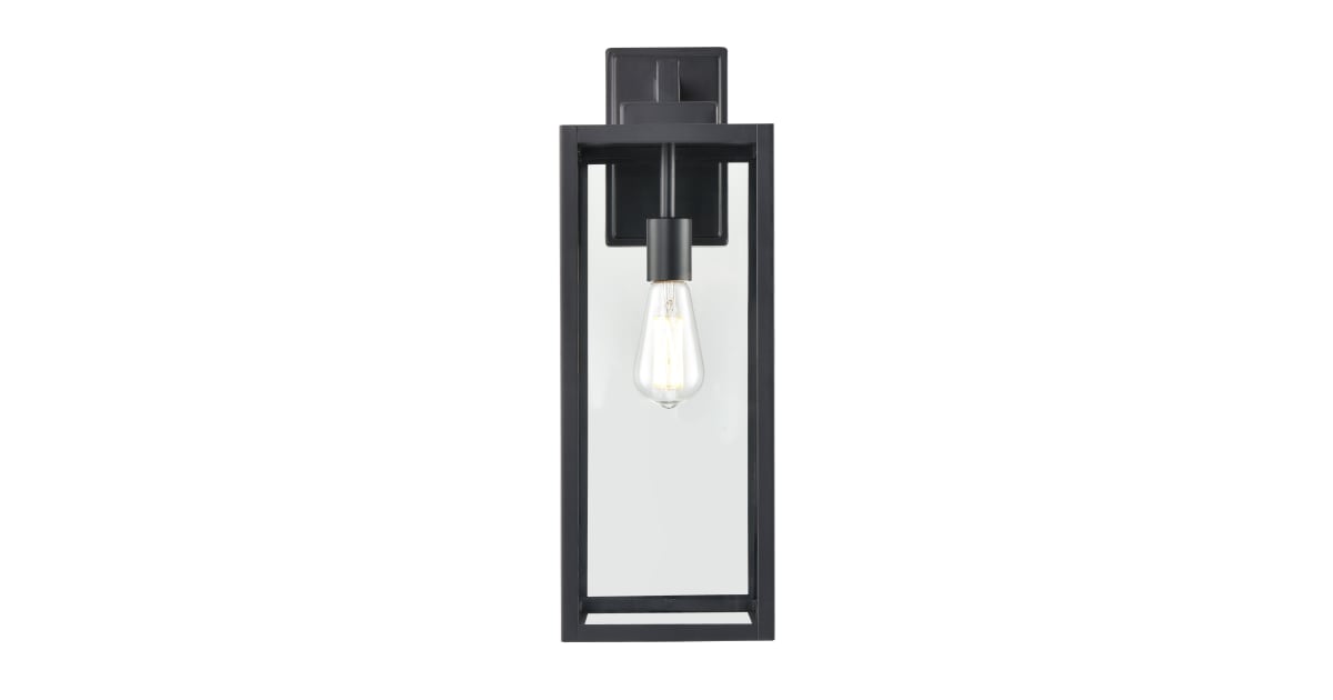 Millennium Lighting 60091-PBK Atless 21" Tall Outdoor Wall Sconce ...