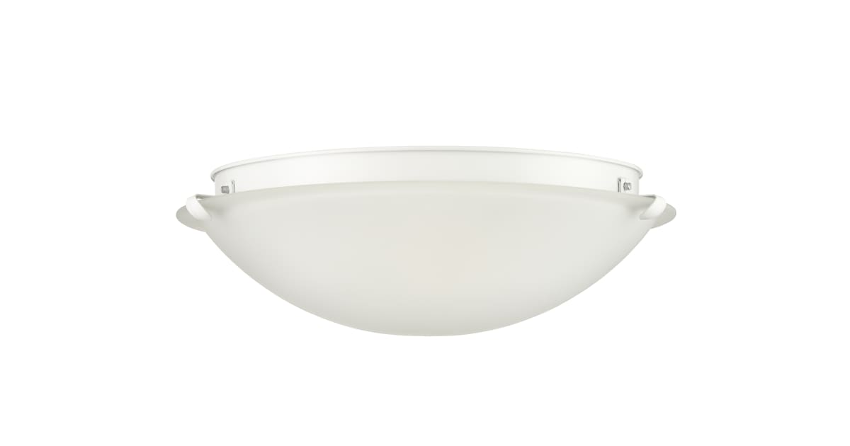 Millennium Lighting 61003-MW 3 Light 16" Wide Flush Mount Ceiling ...