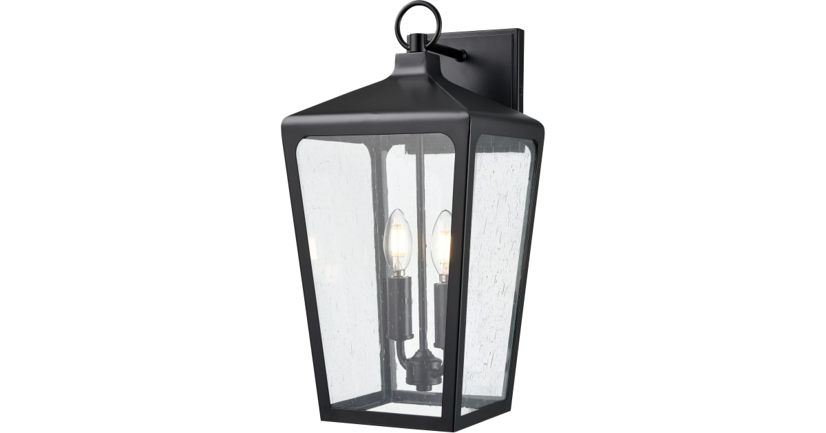Millennium Lighting 7912-PBK Brooks 2 Light 19" Tall Outdoor Wall ...