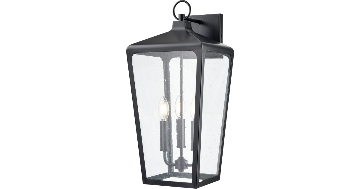 Millennium Lighting 7923-PBK Brooks 3 Light 23" Tall Outdoor Wall ...