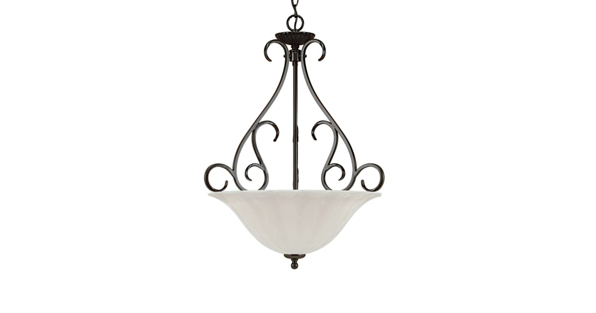 Millennium Lighting 903-BK Elon Hall 3 Light Pendant | Ferguson Home