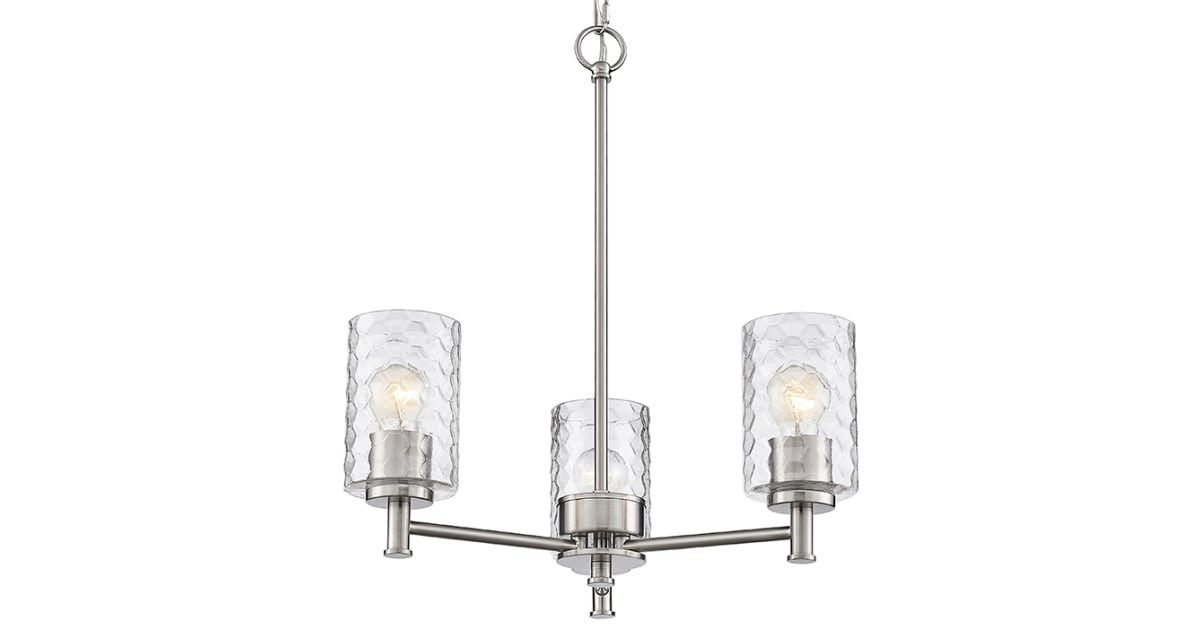 Millennium Lighting 9213-BN Ashli 3 Light 20" Wide Chandelier ...
