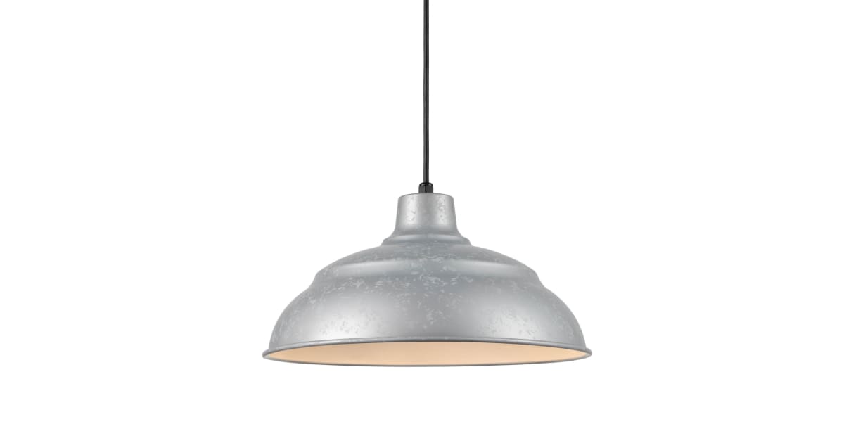 Millennium Lighting LEDRWHC17-PGA RLM Series 17" Wide LED Pendant ...