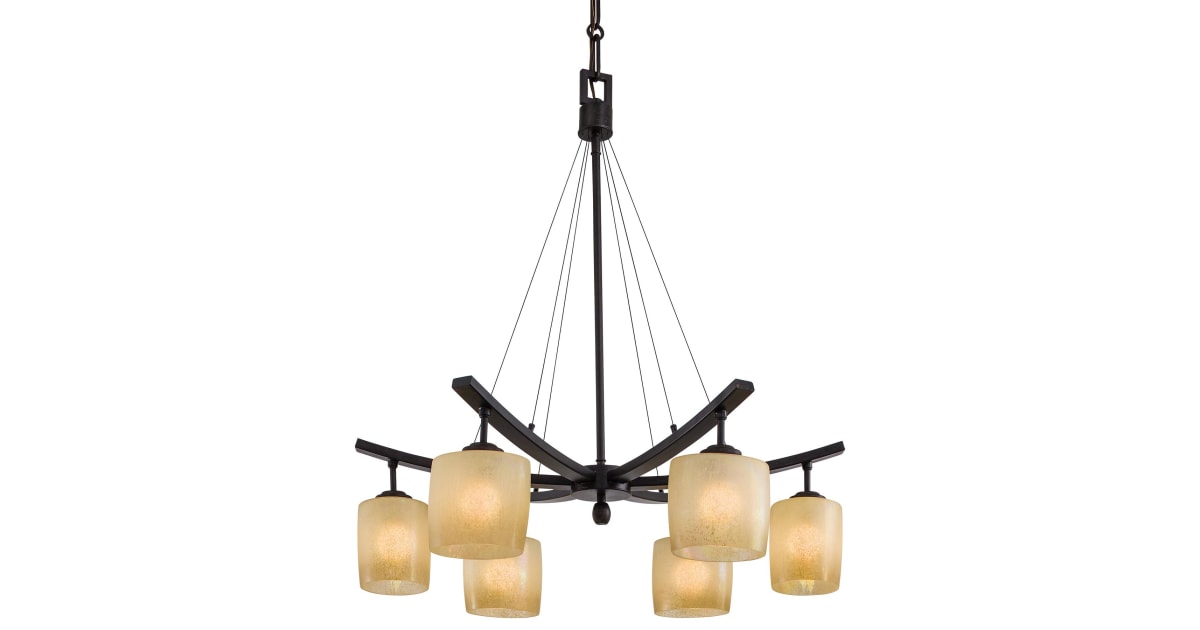 Minka Lavery 1186-357 6 Light 1 Tier Suspension Chandelier from the ...