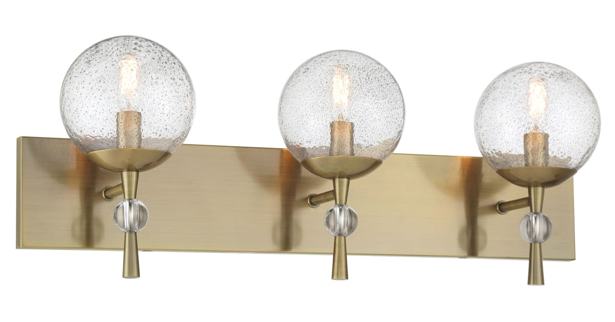 Minka Lavery 1333-923 Populuxe 3 Light 28" Wide Vanity Light | Ferguson ...
