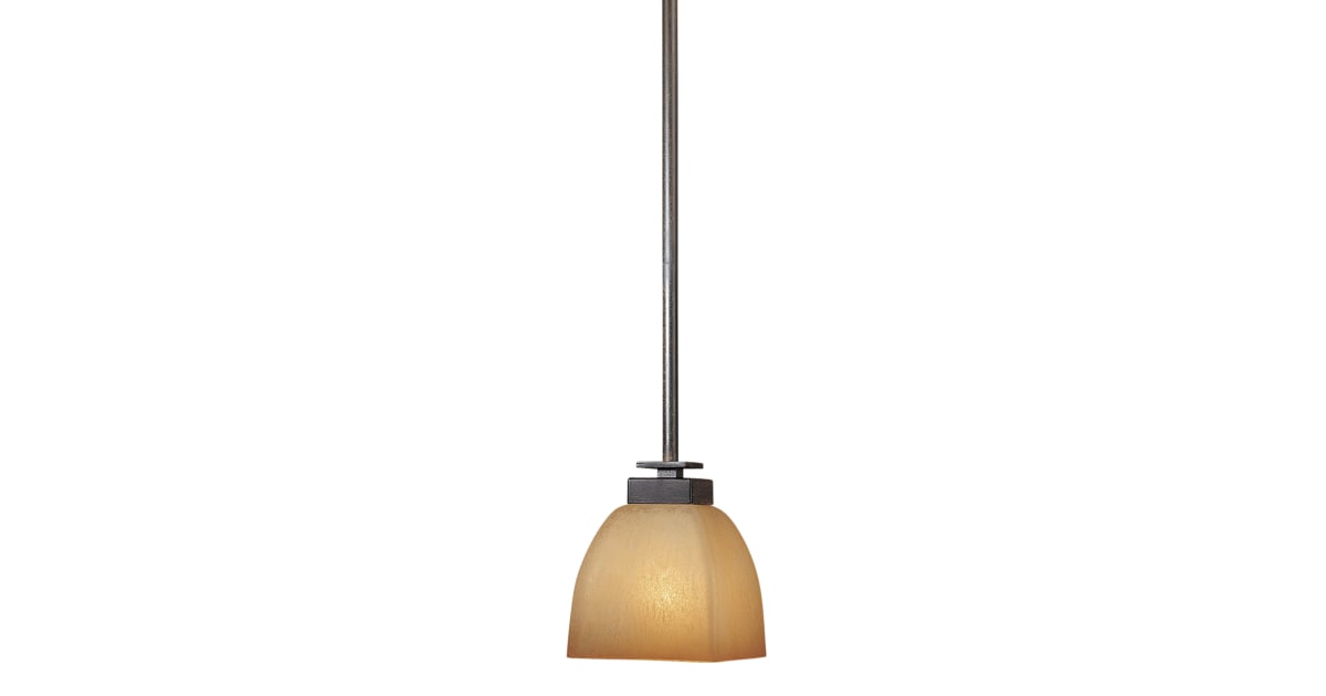 Minka Lavery 1257-357 1 Light 6" Height Indoor Mini Pendant from the ...