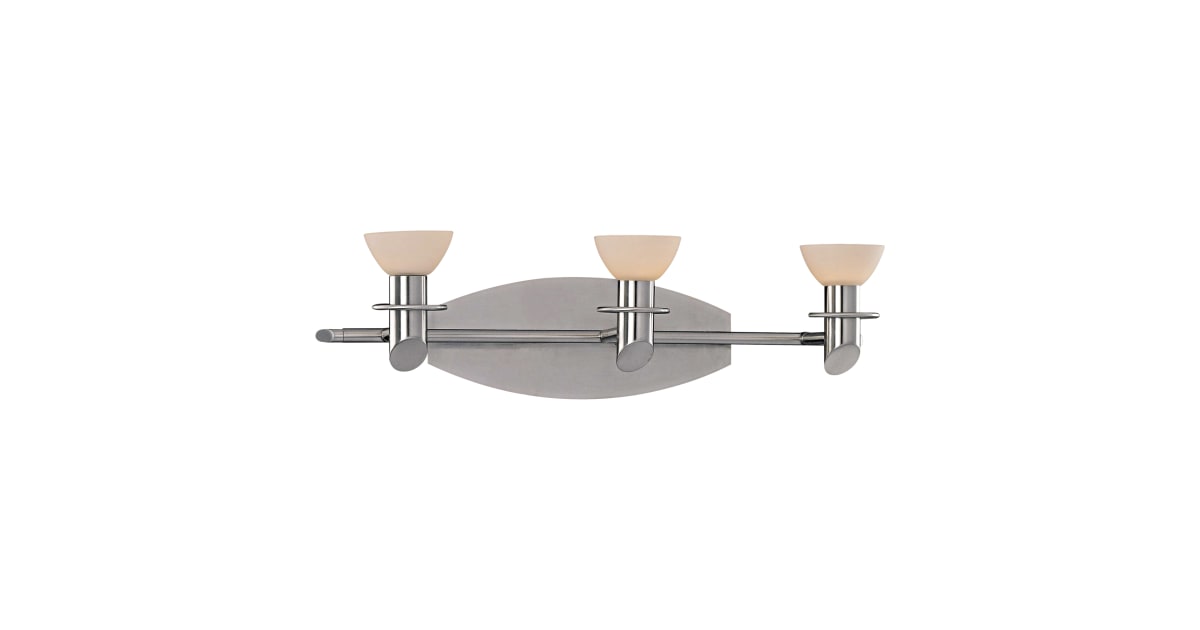 Minka Lavery 5993-84 3 Light Bathroom Vanity Light from the Tiburon ...