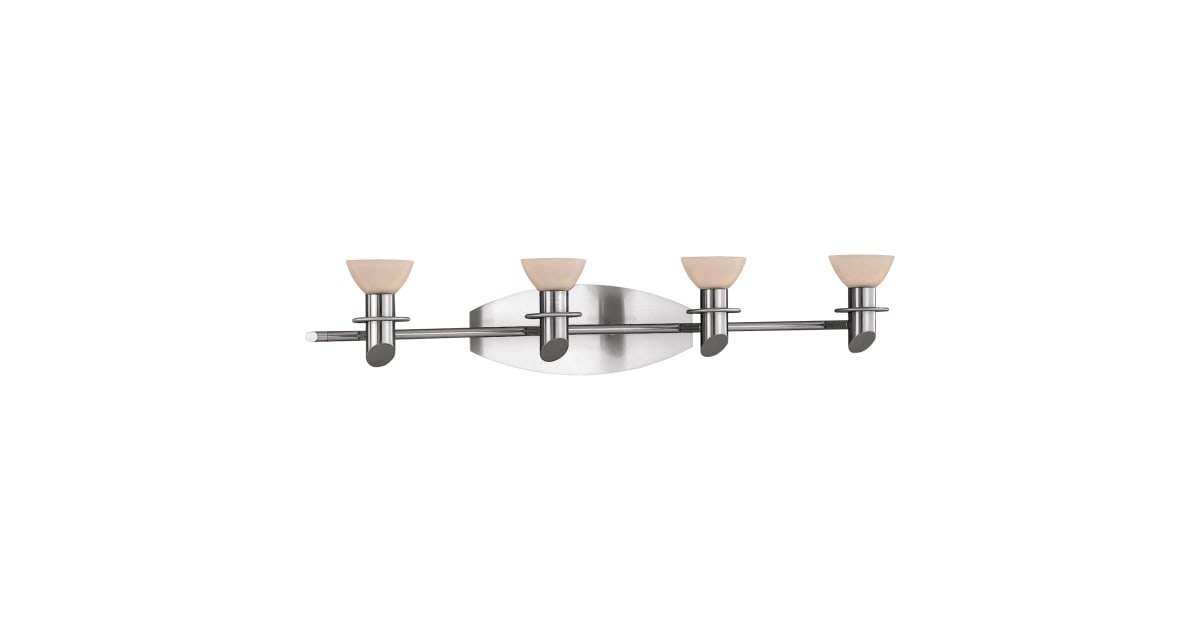 Minka Lavery 5994-84 4 Light Bathroom Vanity Light from the Tiburon ...