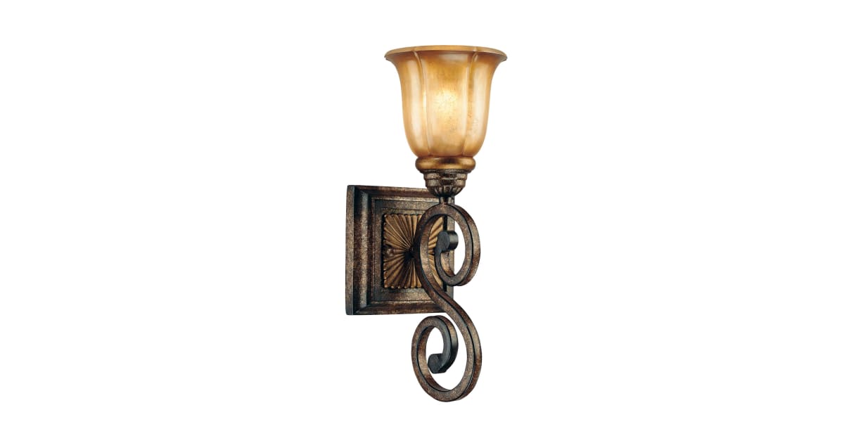 Minka Lavery 6331-561 1 Light Bathroom Sconce from the Brompton ...